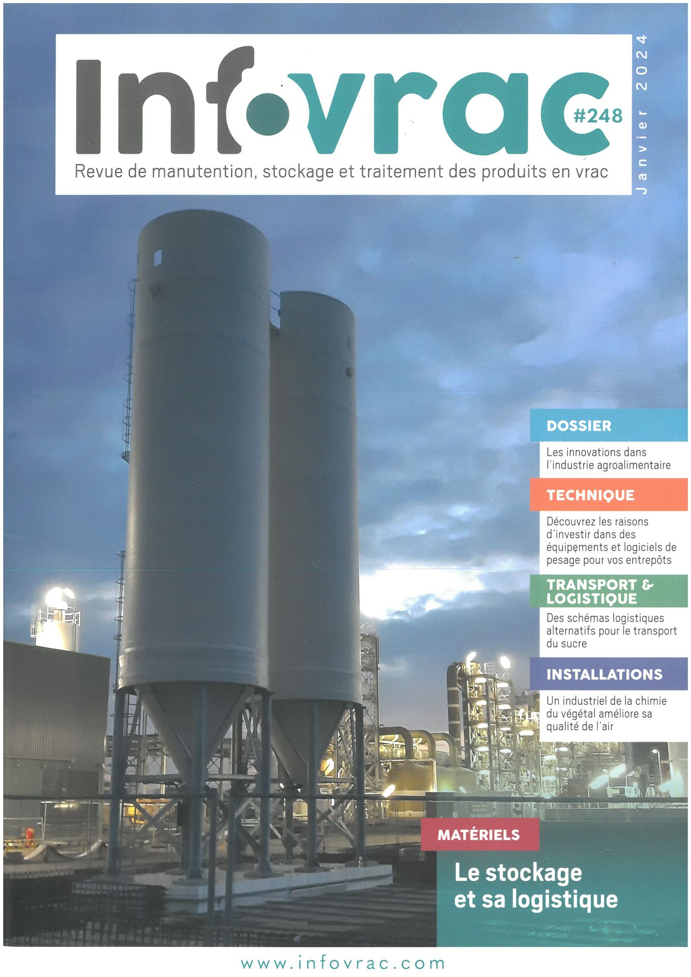 Infovrac #248 - CETEC lance le robot qui ensache - Cetec Industrie