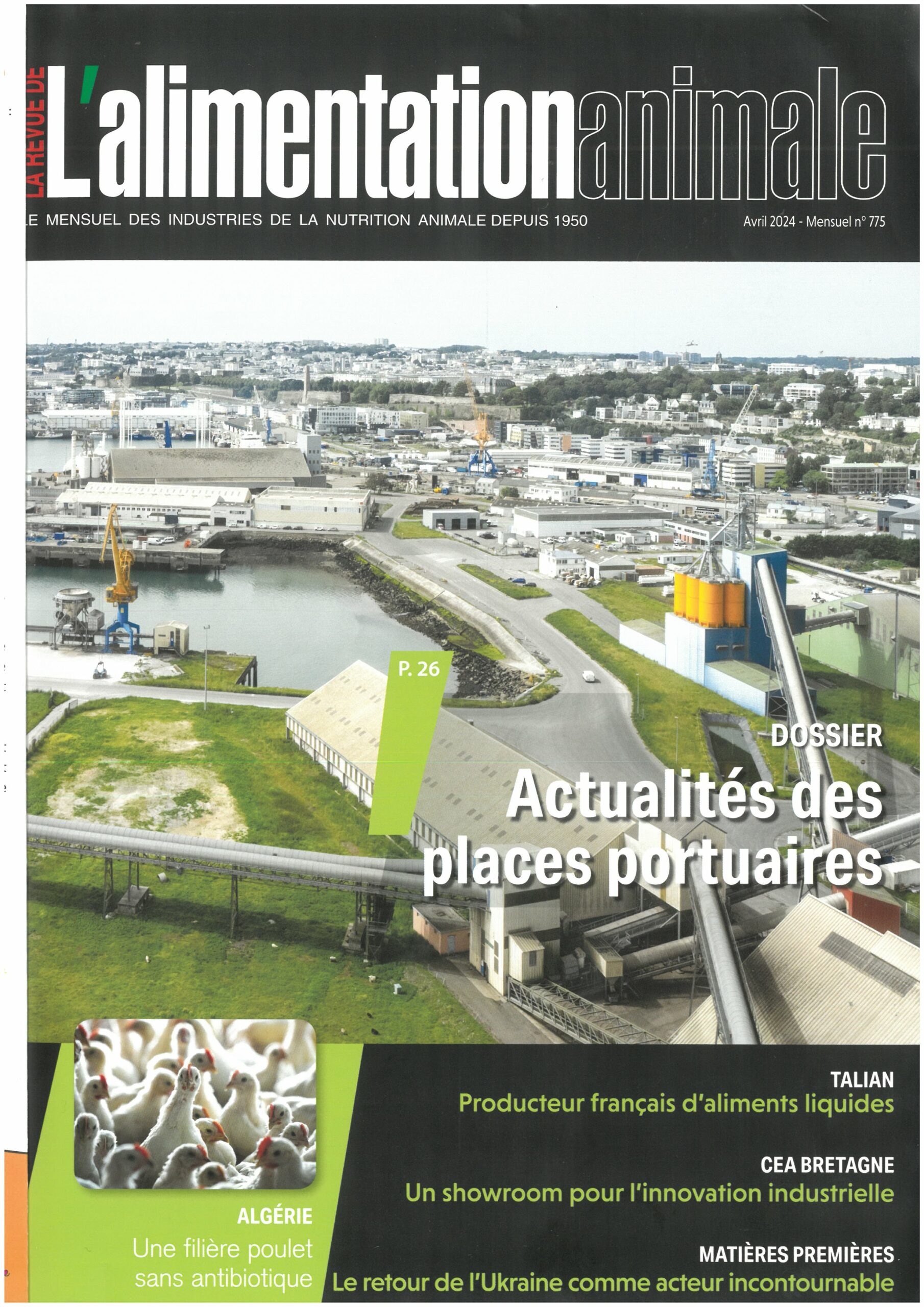 L'alimentation Animale # 775 - Un nouveau robot pour l'ensachage et la ...