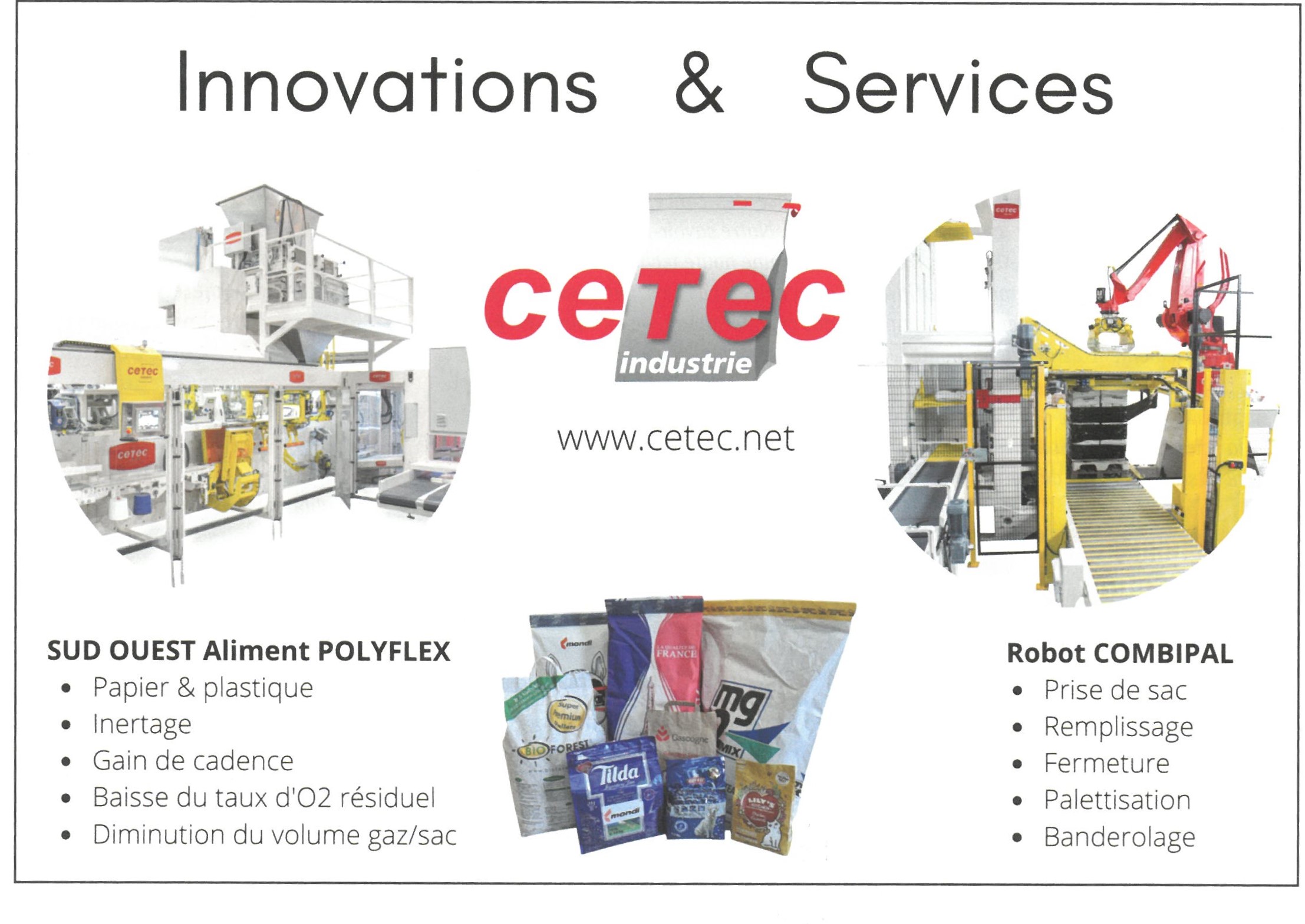 La Revue de l'Alimentation Animale - Une ensacheuse compacte - Cetec ...